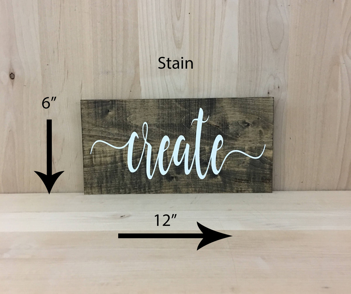 Create Custom Wood Sign, Calligraphy Create Wooden Sign – Crafting With ...
