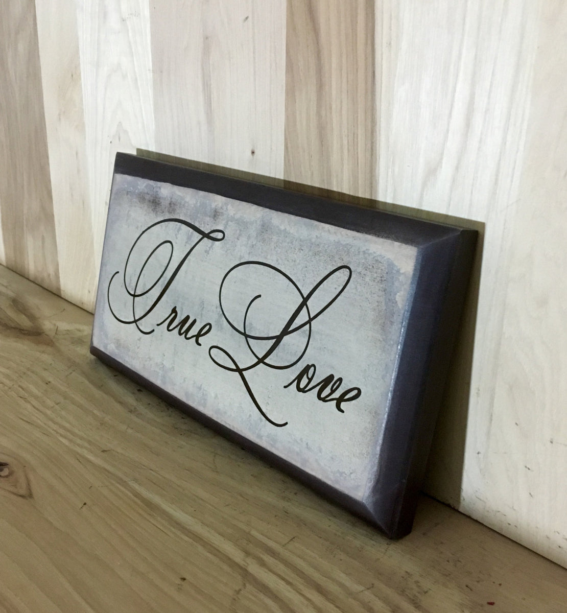 True Love Wood Sign, Wedding Wooden Sign, Anniversary Gift – Crafting ...
